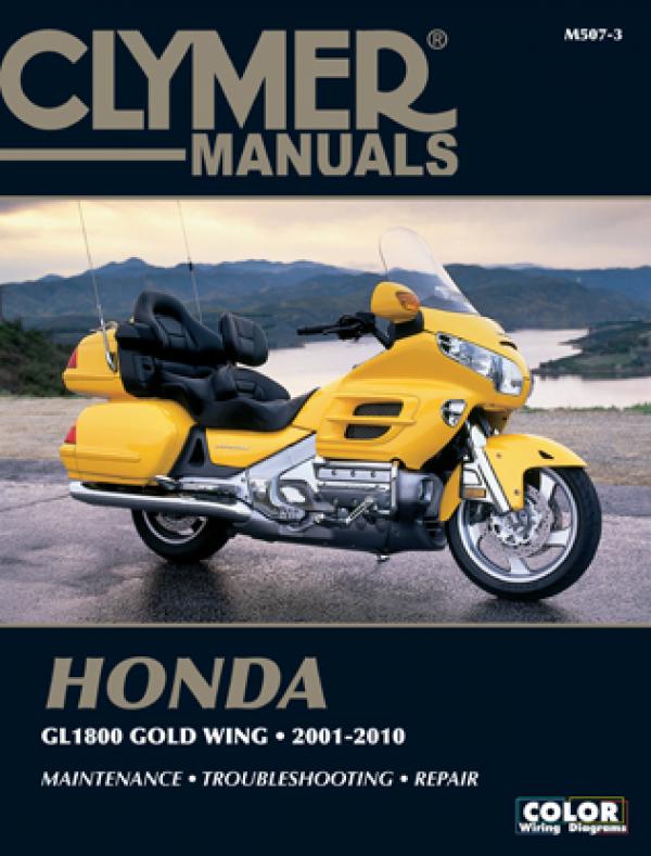 Honda GL1800 Gold Wing Motorcycle (2001-2010) Clymer Repair Manual ...