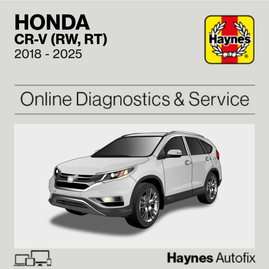 Honda CR-V (RW, RT) 2018 to 2025 Haynes Online Diagnostics & Service G ...