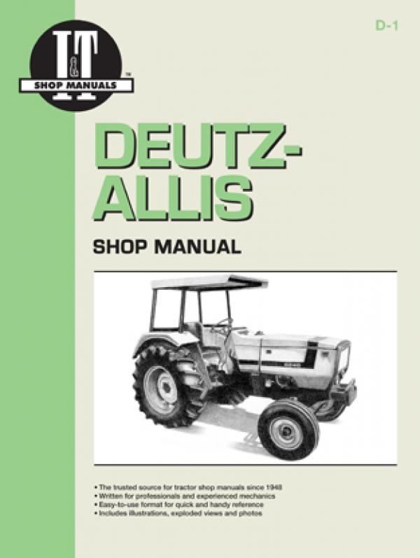 Deutz Allis Model 6240, 6250, 6260, 6265 & 6275 Tractor Service Repair ...