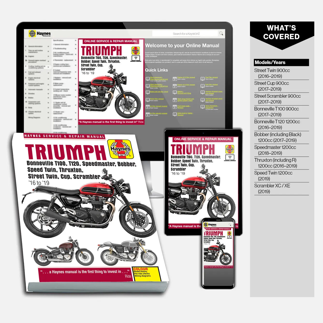 Triumph Bonneville T100, T120, Bobber, Thruxton, Street Twin, Cup & Sc ...