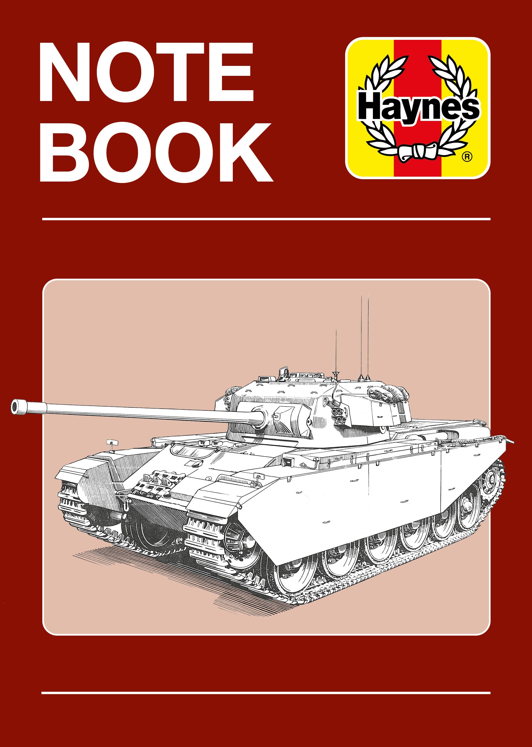 Haynes A5 Notebook – Centurion Main Battle Tank Edition – Haynes ...