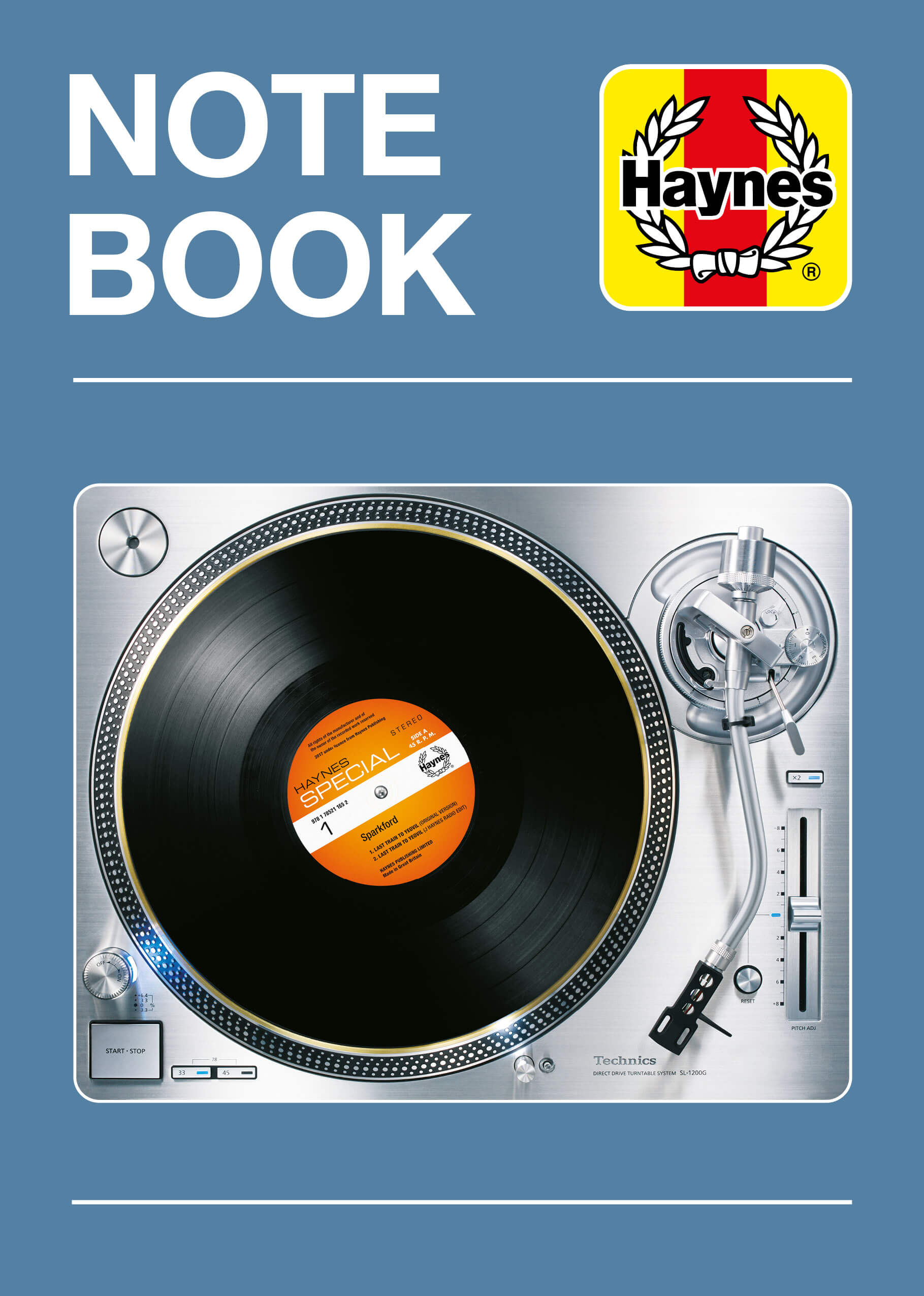 Haynes A5 Notebook – Vinyl Record Edition – Haynes Manuals United Kingdom