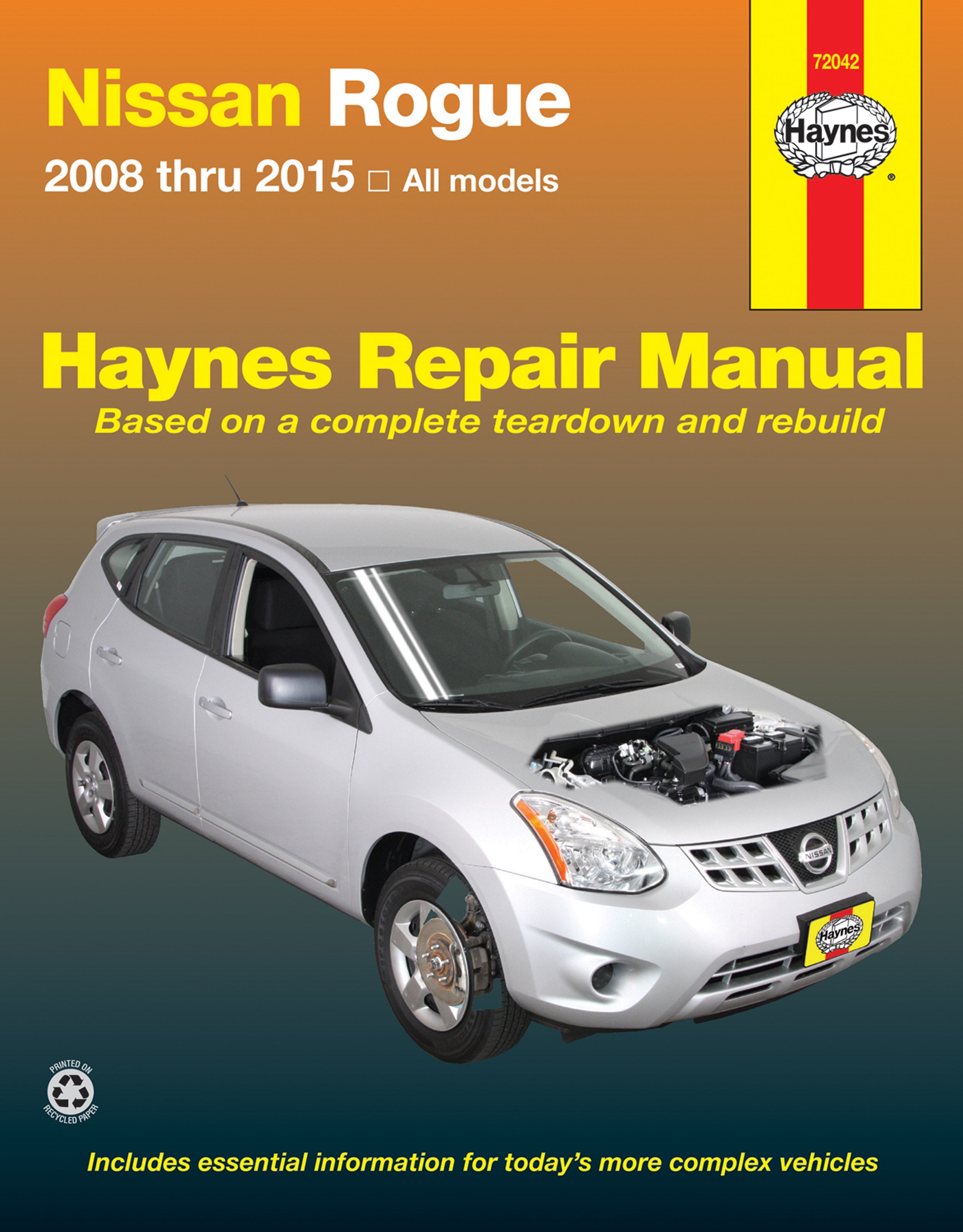 Nissan Rogue (2008-2015) Haynes Repair Manual (USA) – Haynes Manuals ...