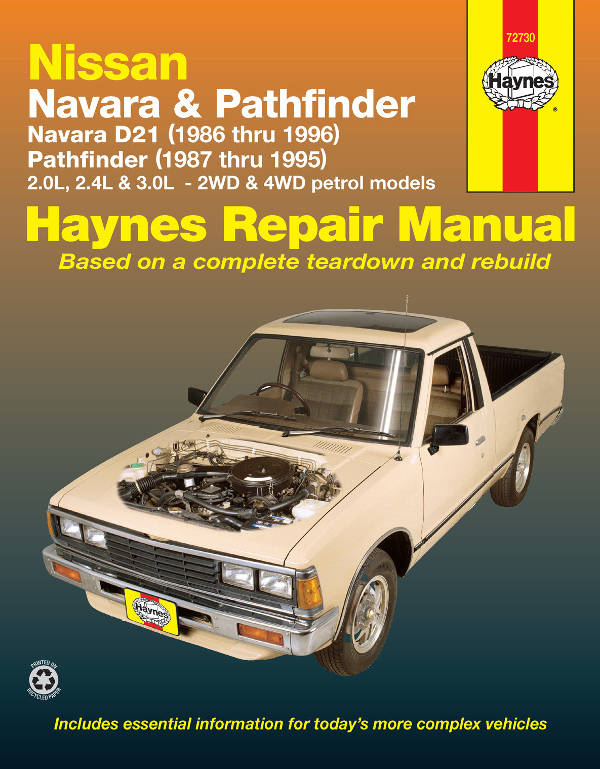 Nissan Navara (1986-1996) Nissan Pathfinder (1987-1995) Haynes Repair ...