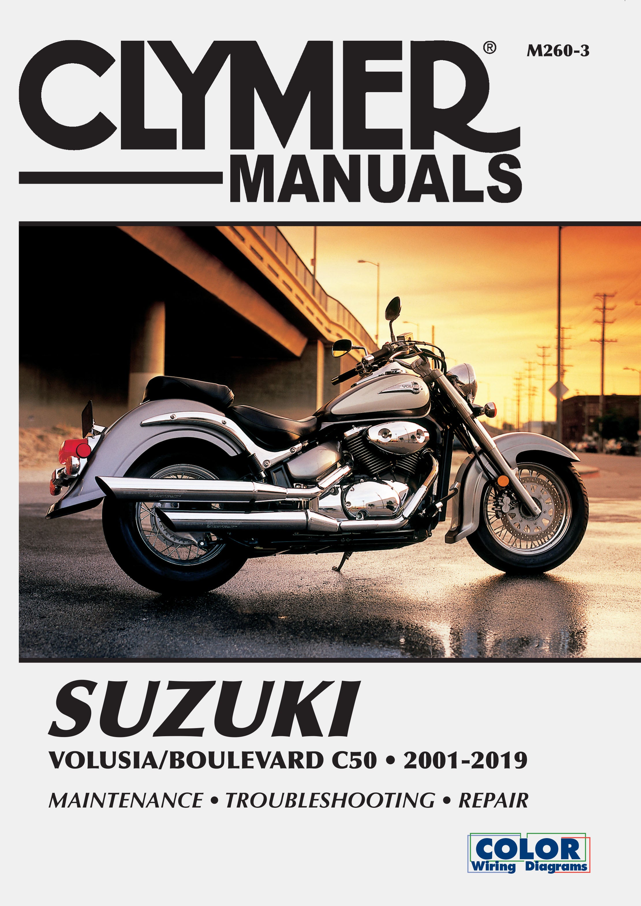 Suzuki Volusia/Boulevard C50 Motorcycle (2001-2019) Service Repair Man ...