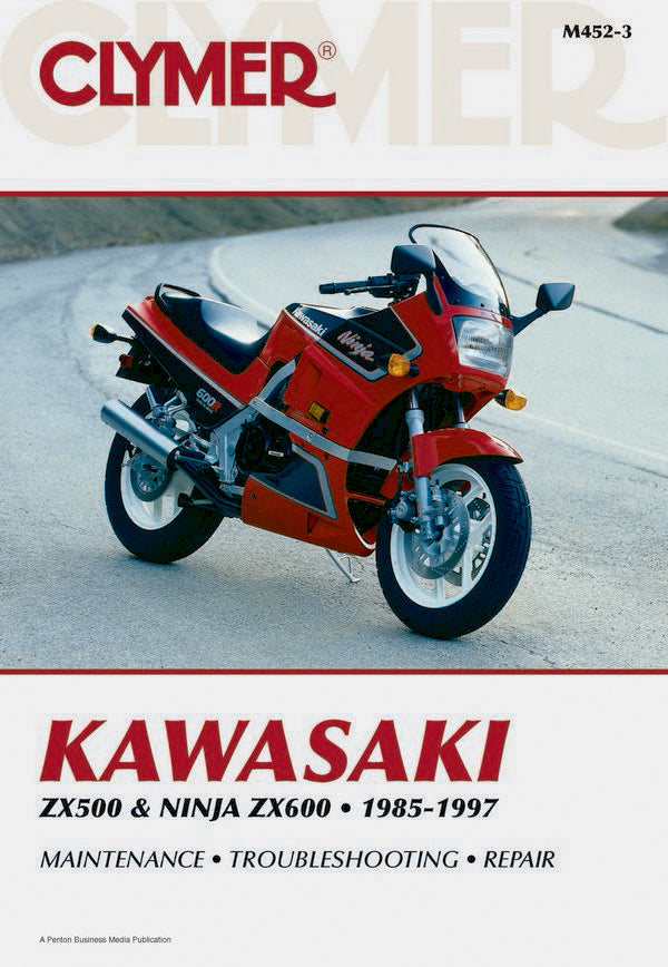 Kawasaki ZX500 & Ninja ZX600 Motorcycle (1985-1997) Service Repair Man ...